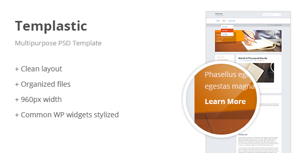 Templastic – Multipurpose PSD Template | BestWebSoft