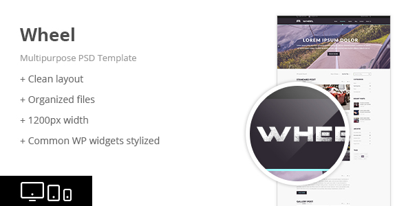 Wheel – Multipurpose PSD Template | BestWebSoft