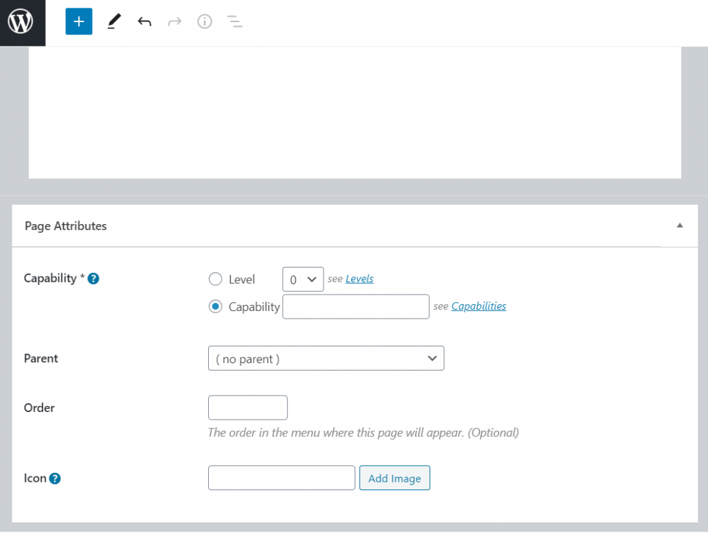 Custom Admin Page – Pages on Dashboard — BestWebSoft