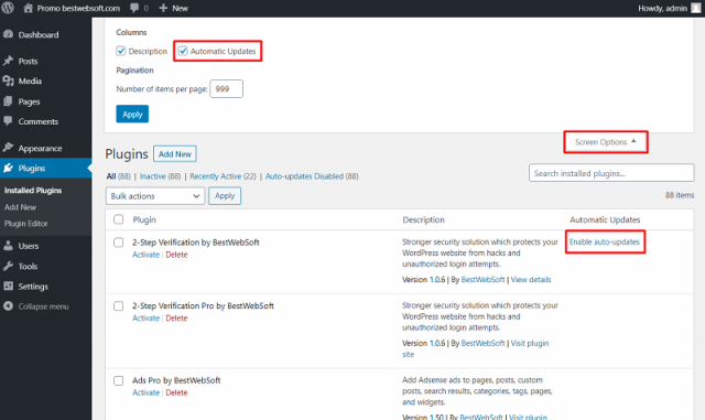 Updater by BestWebSoft vs WordPress Auto-Update — BestWebSoft
