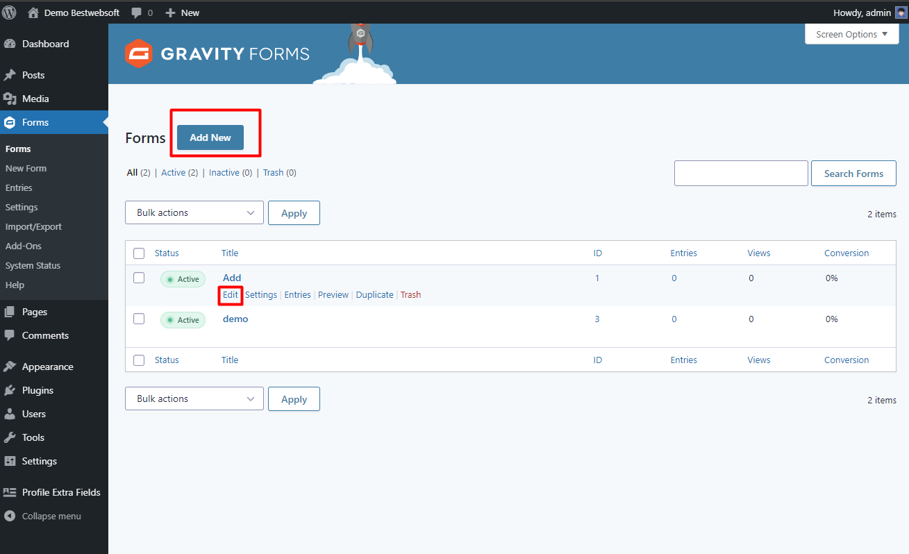 How to Add Extra Fields to Gravity Forms — BestWebSoft