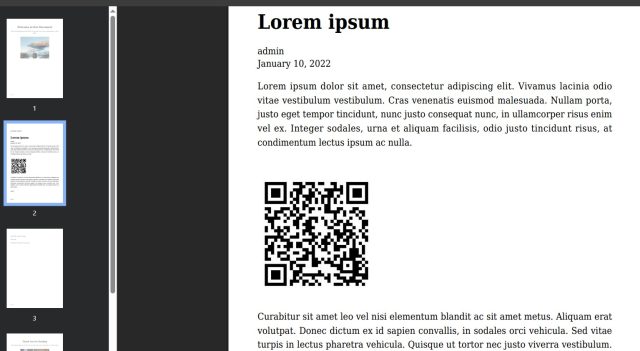 Replace Embedded Videos With QR Codes in WordPress PDFs